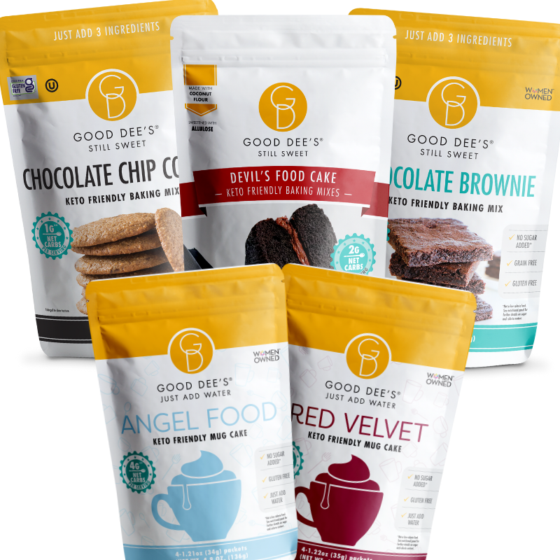 Good Dee's Low Carb, Diabetic, Gluten Free, Sugar Free Baking Mixes